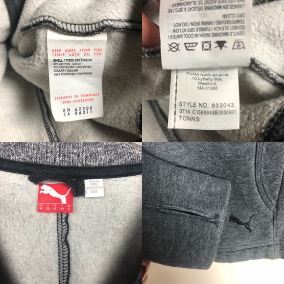 Puma | Jackets & Coats | Puma Zip Up Jacket M | Poshmark
